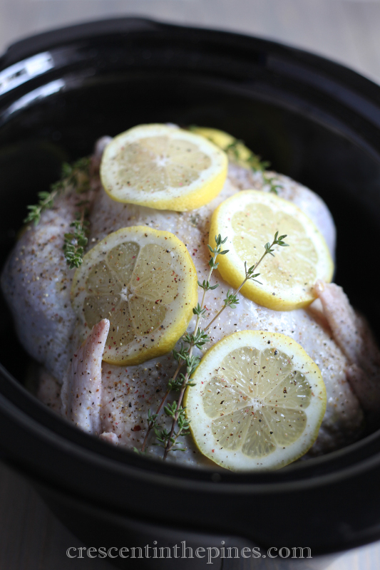Summer Lemon Balm Chicken