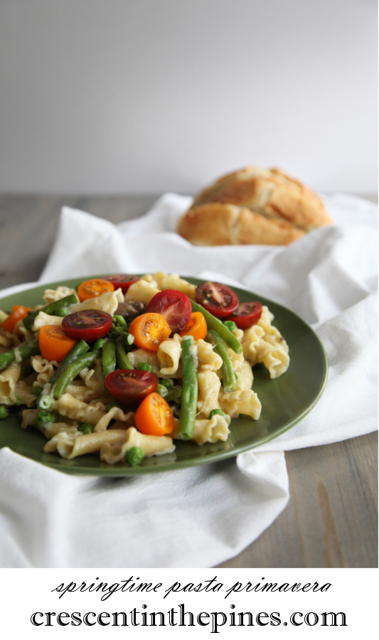 Springtime Pasta Primavera